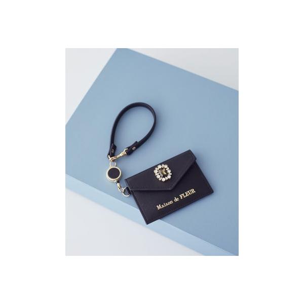 【発売日：2026年02月05日】【ブランド商品番号】08001390200 112 / 【ブランド名】Maison de FLEUR（メゾン ド フルール） / 【色】ブラック / 【素材】本体 合成皮革 塩化ビニル樹脂 裏生地 ポリエス...
