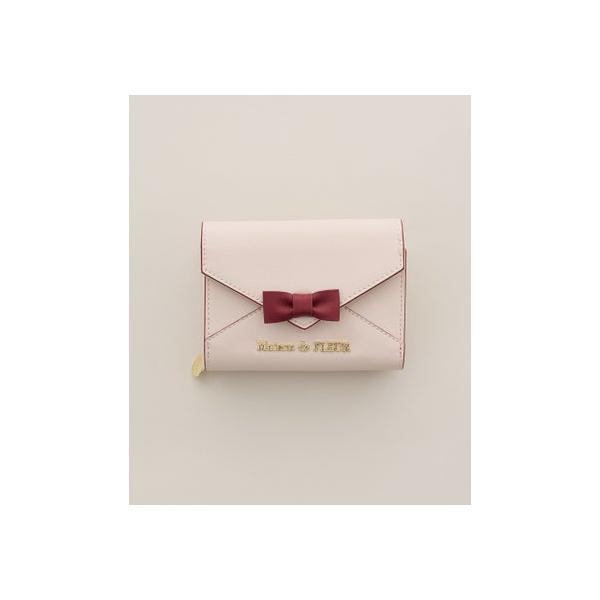 【発売日：2026年02月19日】【ブランド商品番号】08001462600 114 / 【ブランド名】Maison de FLEUR（メゾン ド フルール） / 【色】ピンク / 【素材】本体 合成皮革 裏生地 ポリエステル / 【原産国】中国