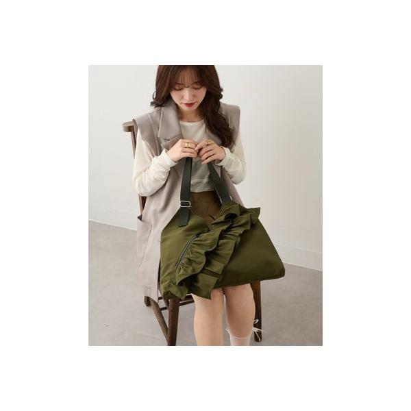 【発売日：2025年10月23日】【ブランド商品番号】225300176 KHK / 【ブランド名】MAGASIN DE MODE Chou Chou（マガジンデモードシュシュ） / 【色】カーキ