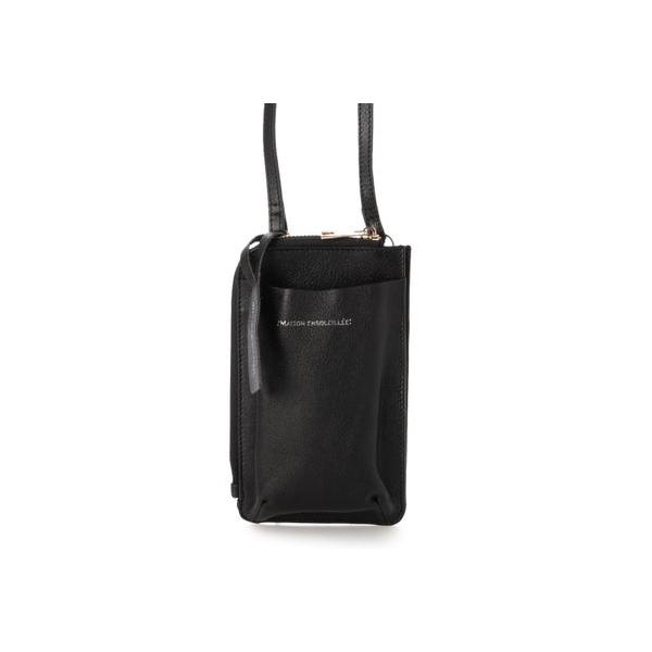 【発売日：2026年01月26日】【ブランド商品番号】スマホポーチ BK / 【ブランド名】maile（マイレ） / 【色】ブラック / 【表素材】本革 / 【裏素材】ナイロン / 【原産国】バングラデシュ
