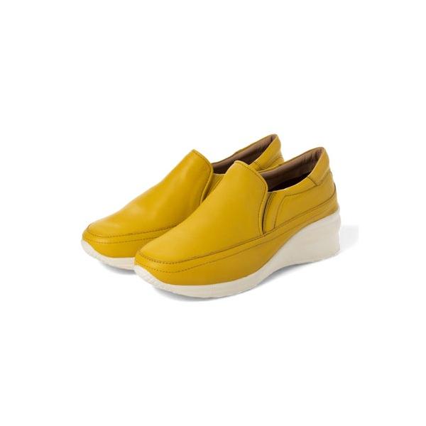 【発売日：2025年12月15日】【ブランド商品番号】P-04 YE / 【ブランド名】maile（マイレ） / 【色】イエロー / 【表素材】本革