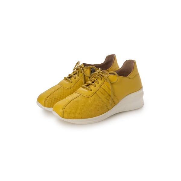 【発売日：2025年12月15日】【ブランド商品番号】P-02 YE / 【ブランド名】maile（マイレ） / 【色】イエロー / 【表素材】本革