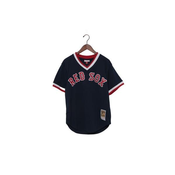 【発売日：2026年03月10日】【ブランド商品番号】ABPJ3069-BRS90TWINAVY 23820087 / 【ブランド名】mitchell &amp; ness（ミッチェルアンドネス） / 【色】ボストン・レッドソックス / 【...
