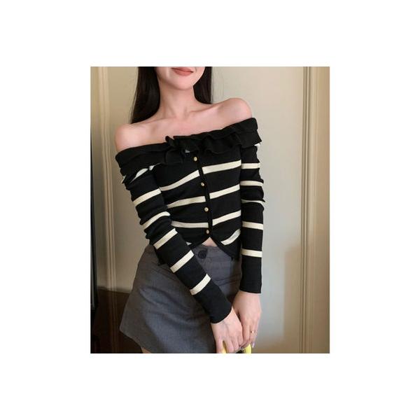 【発売日：2025年09月01日】【ブランド商品番号】80ZHONGYI-001 -BKT / 【ブランド名】miniministore（ミニミニストア） / 【色】ブラック系（ボーダー） / 【原産国】中国