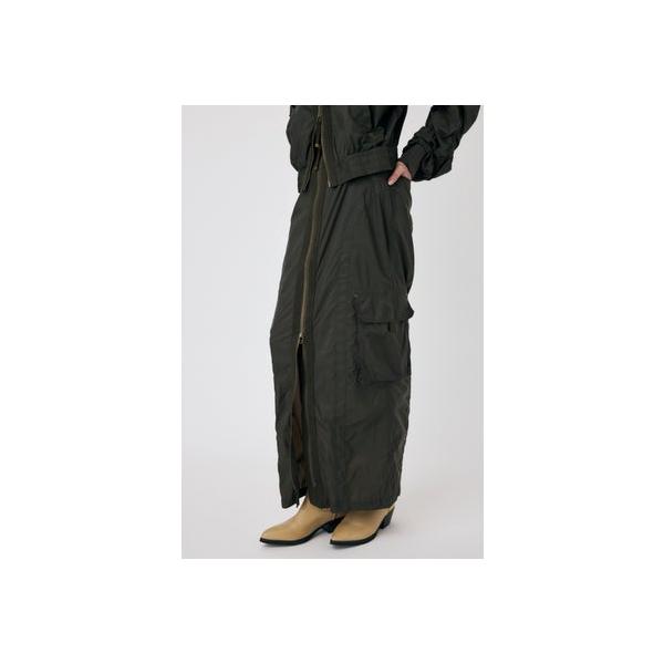 【発売日：2025年03月18日】【ブランド商品番号】010ISL31-3171153 / 【ブランド名】MOUSSY（マウジー） / 【色】D/KHA3 / 【素材】(本体)ナイロン:100(テープ部分)コットン:100(リブ部分)ナイロ...