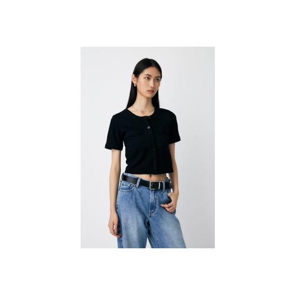 【発売日：2025年07月18日】【ブランド商品番号】010IA330-6811020 / 【ブランド名】MOUSSY（マウジー） / 【色】BLK / 【素材】ポリエステル:80レーヨン:20 / 【原産国】中国