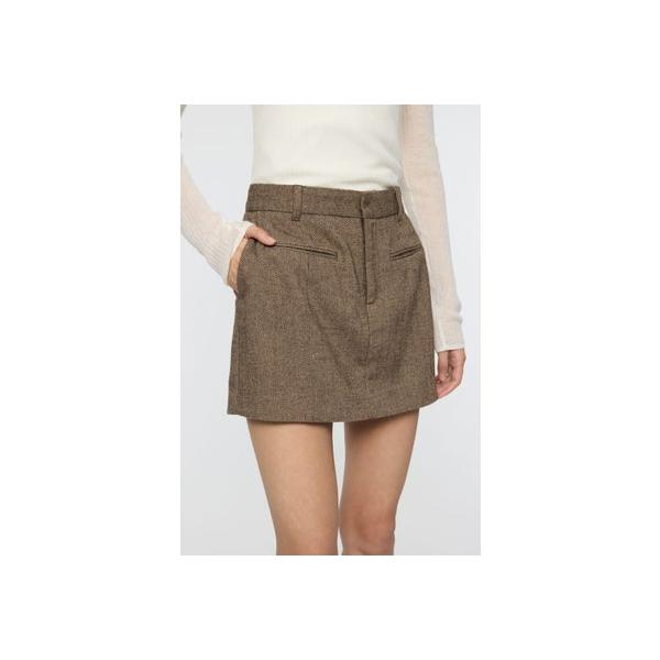 【発売日：2025年11月04日】【ブランド商品番号】010IA331-3631060 / 【ブランド名】MOUSSY（マウジー） / 【色】BRN / 【素材】(表地)ポリエステル:79毛:21(裏地)ポリエステル:100 / 【原産国】中国