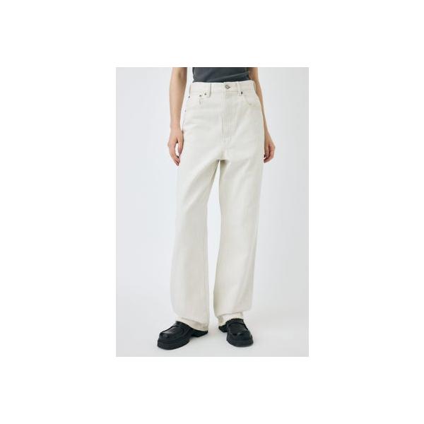 【発売日：2026年01月16日】【ブランド商品番号】010JS111-4321010 / 【ブランド名】MOUSSY（マウジー） / 【色】WHT / 【素材】(本体)コットン:100(ラベル部分)牛革:(本体)コットン:100(ラベル部...