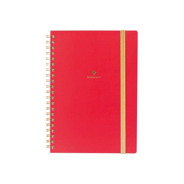 【発売日：2025年03月10日】【ブランド商品番号】cmntnotea5 -red / 【ブランド名】BACKYARD FAMILY（バックヤードファミリー） / 【色】RED / 【原産国】日本