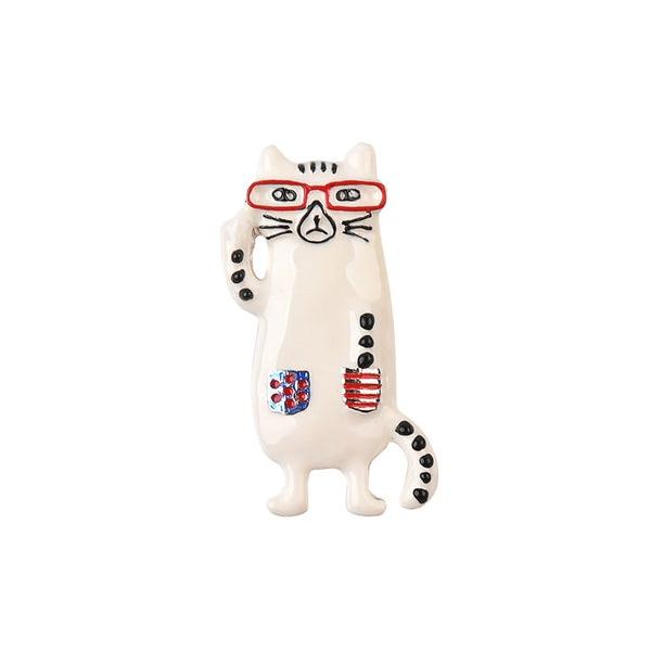 【発売日：2025年09月10日】【ブランド商品番号】broach -nekozawa / 【ブランド名】BACKYARD FAMILY（バックヤードファミリー） / 【色】ネコザワさん / 【原産国】中国