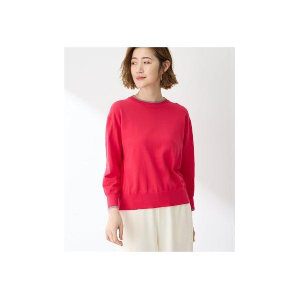 【発売日：2025年03月10日】【ブランド商品番号】522404 0012 / 【ブランド名】Petit Honfleur（プチ オンフルール） / 【色】ピンク / 【素材】綿：85％、ナイロン：15％ / 【原産国】中国