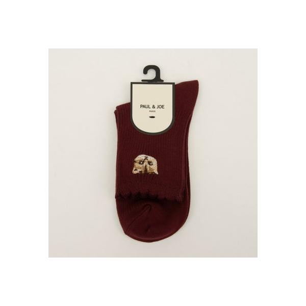 【発売日：2025年11月06日】【ブランド商品番号】PJL743003 21 / 【ブランド名】PAUL&amp;JOE（ポールアンドジョー） / 【色】エンジ / 【素材】綿　ポリエステル　ポリウレタン / 【原産国】中国