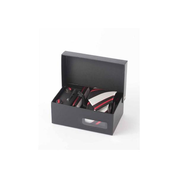 【発売日：2025年05月22日】【ブランド商品番号】qrmens-set057 057 / 【ブランド名】Quit Running（クイトランニング） / 【色】ブラック / 【素材】タイクリップ カフス金具:ステンレス ネクタイ ハンカ...