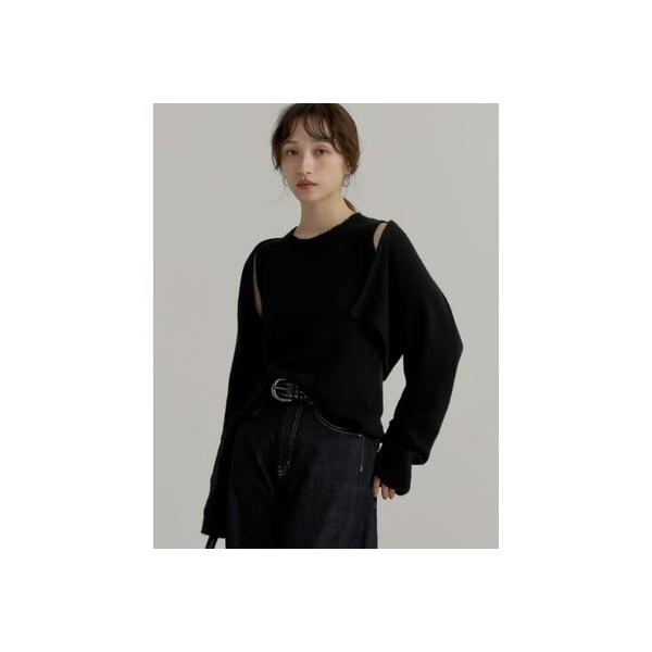 【発売日：2025年12月08日】【ブランド商品番号】140014 501 / 【ブランド名】Re:EDIT（リエディ） / 【色】ブラック / 【素材】ポリエステル59％、アクリル34％、ポリウレタン4％、毛3％ / 【原産国】中国