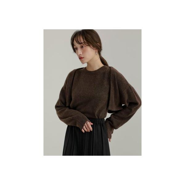 【発売日：2025年12月08日】【ブランド商品番号】140014 505 / 【ブランド名】Re:EDIT（リエディ） / 【色】ブラウン / 【素材】ポリエステル59％、アクリル34％、ポリウレタン4％、毛3％ / 【原産国】中国