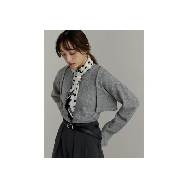 【発売日：2025年12月08日】【ブランド商品番号】140014 703 / 【ブランド名】Re:EDIT（リエディ） / 【色】グレー / 【素材】ポリエステル59％、アクリル34％、ポリウレタン4％、毛3％ / 【原産国】中国