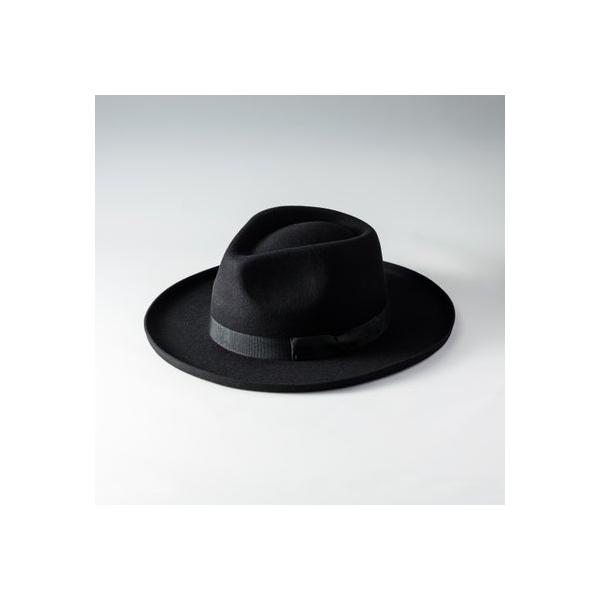 【発売日：2025年08月04日】【ブランド商品番号】RH103 BK / 【ブランド名】Req Hatter（レックハッター） / 【色】BLACK / 【素材】オーストラリアウール100% / 【原産国】中国