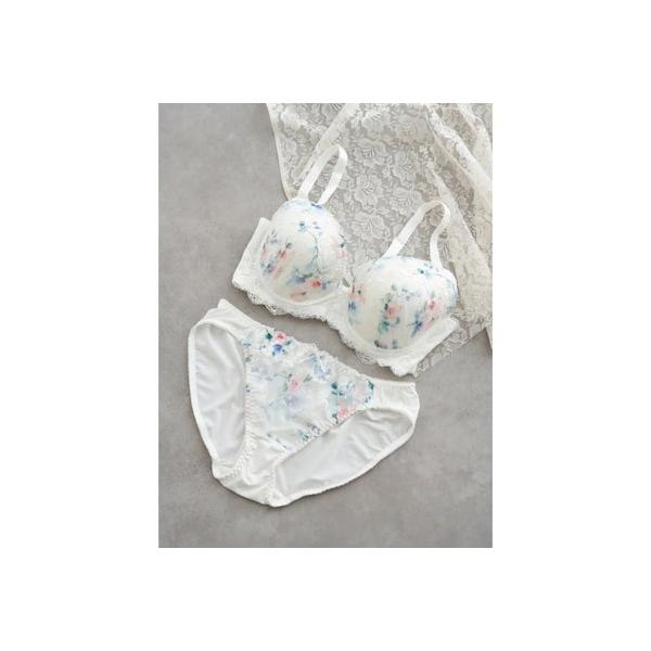 【発売日：2025年10月20日】【ブランド商品番号】25221715675 55 / 【ブランド名】Re-J&amp;SUPURE（リジェイ＆スプル） / 【色】アイボリー / 【素材】【ブラ】ポリエステル,ナイロン,その他【ショーツ】ポ...