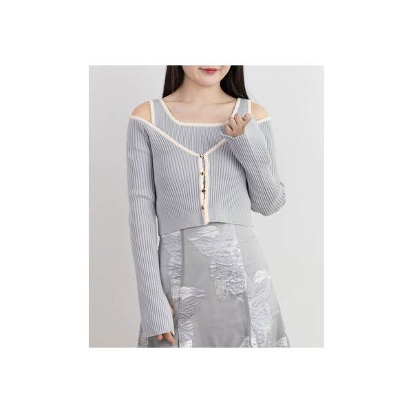 【発売日：2025年02月24日】【ブランド商品番号】BT35005 BLUE / 【ブランド名】RANDA（ランダ） / 【色】BLUE / 【素材】レーヨン49%・ポリエステル28%・ナイロン23% / 【原産国】中国