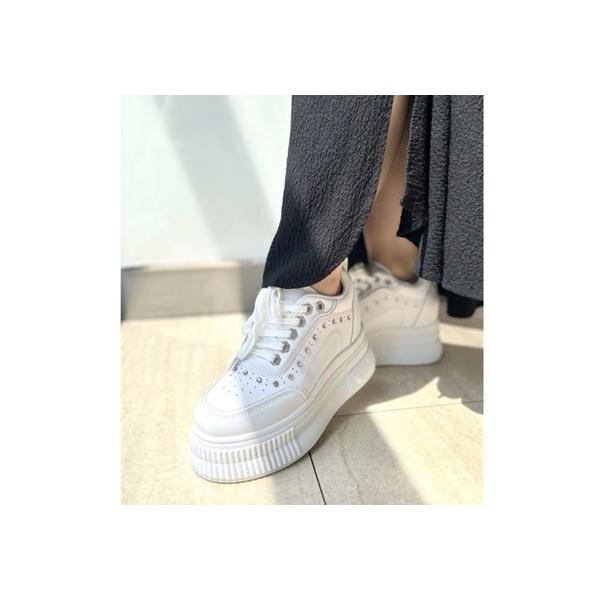 【発売日：2025年03月09日】【ブランド商品番号】MT-WW6434 WH / 【ブランド名】R&amp;E（アールアンドイー） / 【色】ホワイト / 【表素材】合成皮革 / 【ソール素材】合成素材 / 【原産国】中国