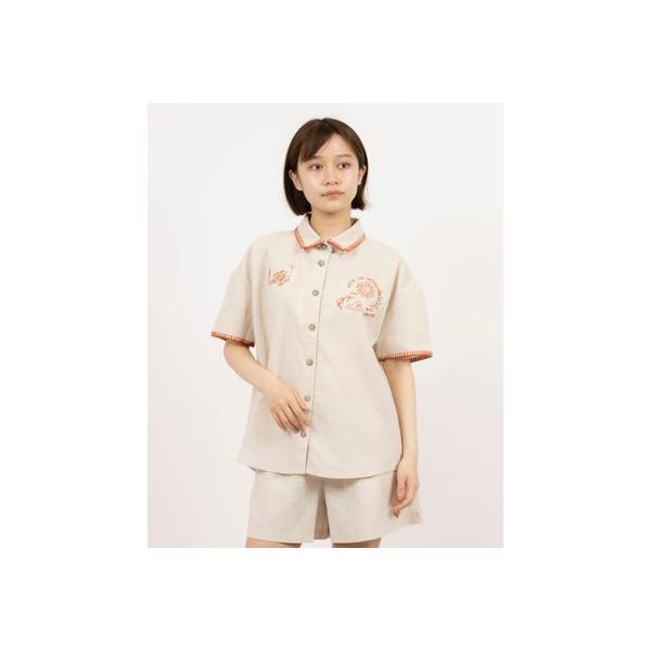 【発売日：2025年04月07日】【ブランド商品番号】RLY251025 BEG / 【ブランド名】ROXY（ロキシー） / 【色】ベージュ / 【素材】ポリエステル75% 麻15% 綿5% レーヨン5%