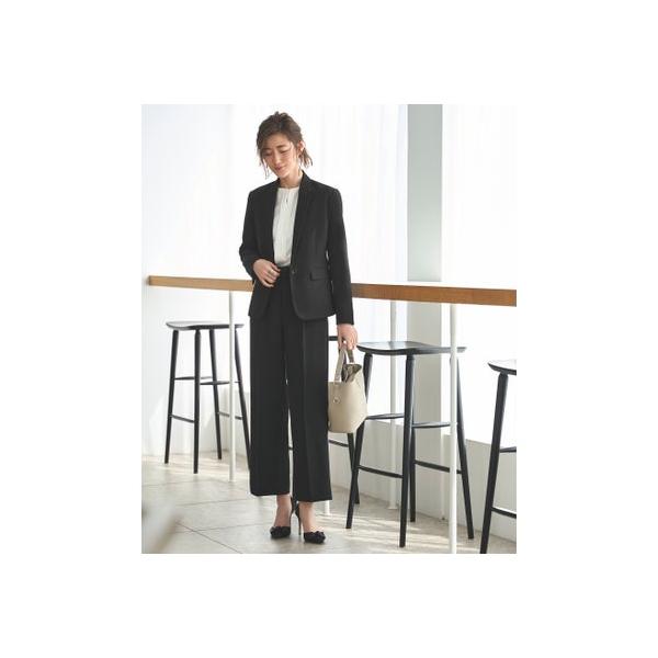 【発売日：2025年03月08日】【ブランド商品番号】CSU1240 3BL / 【ブランド名】RUIRUE BOUTIQUE（ルイルエブティック） / 【色】Bセット/ブラック / 【素材】【ジャケット・パンツ共通】ポリエステル 100％...