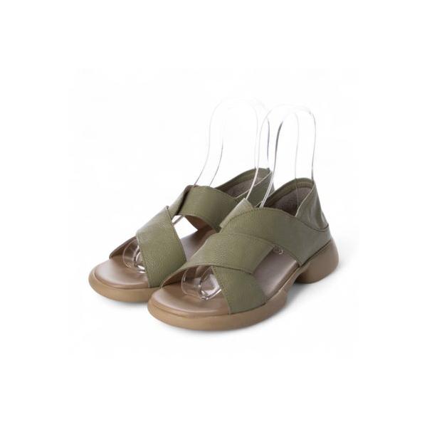 【発売日：2025年08月01日】【ブランド商品番号】943 KA / 【ブランド名】Specialites（スペシャリテ） / 【色】カーキ / 【表素材】本革 / 【裏素材】本革 / 【中敷素材】合成皮革 / 【ソール素材】合成素材 /...