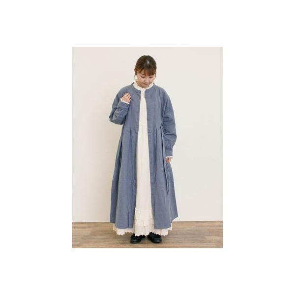 【発売日：2025年09月05日】【ブランド商品番号】2100589-88-11 30 / 【ブランド名】Samansa Mos2（サマンサ モスモス） / 【色】ブルー / 【素材】麻（リネン） 50% 麻（ラミー） 50% / 【原産国...