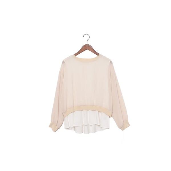 【発売日：2026年02月27日】【ブランド商品番号】15163811 20 / 【ブランド名】Sensounico（センソユニコ） / 【色】ベージュ / 【素材】[表地]ポリエステル100% [リブ部分]レーヨン90% ナイロン8% ポ...