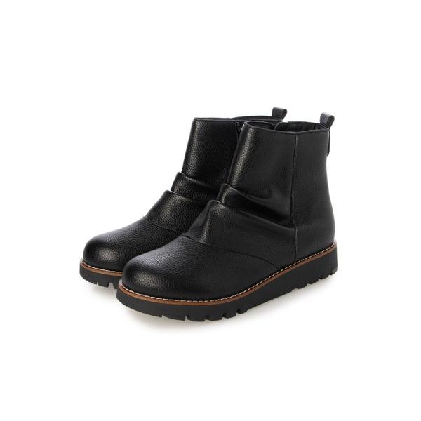 【発売日：2025年10月22日】【ブランド商品番号】ST-176 BLK / 【ブランド名】Shutte（シュッテ） / 【色】BLK / 【表素材】合成皮革 / 【ソール素材】合成素材 / 【原産国】中国