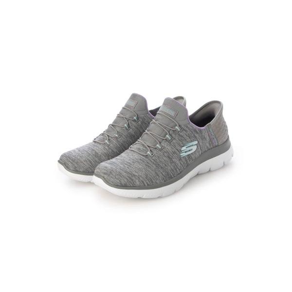 【発売日：2025年03月08日】【ブランド商品番号】4-skc-w-149937-01 -gymtw / 【ブランド名】SKECHERS（スケッチャーズ） / 【色】グレー / 【ソール素材】合成素材