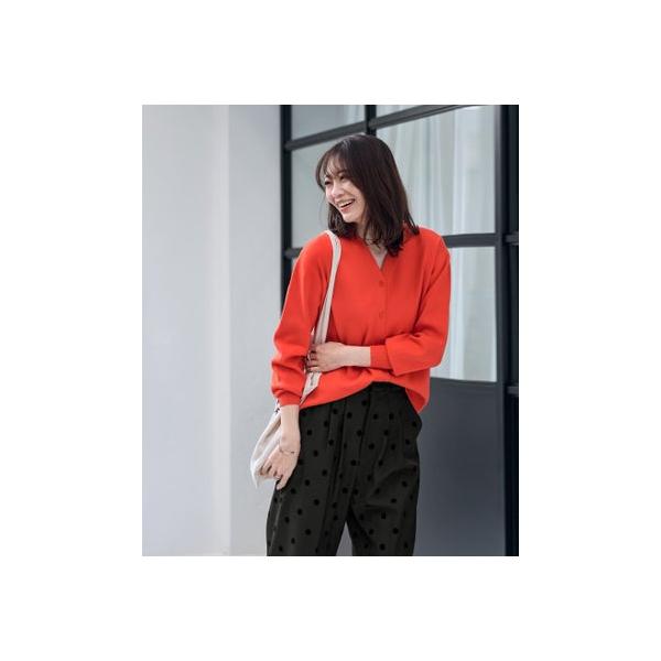 【発売日：2025年10月10日】【ブランド商品番号】235647 030 / 【ブランド名】STYLE DELI（スタイルデリ） / 【色】オレンジ / 【素材】アクリル 30％、ポリエステル 28％、レーヨン 22％、ナイロン 20％ ...