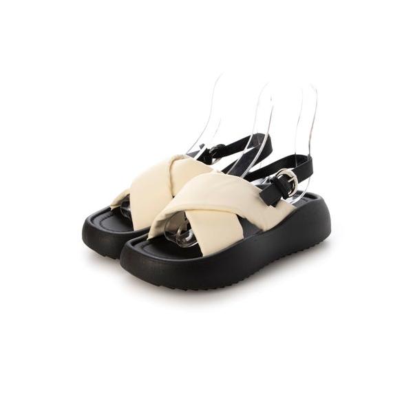 【発売日：2025年07月14日】【ブランド商品番号】sb-sandal452 -bg / 【ブランド名】STYLEBLOCK（スタイルブロック） / 【色】ベージュ / 【表素材】合成皮革 / 【ソール素材】合成素材 / 【原産国】中国