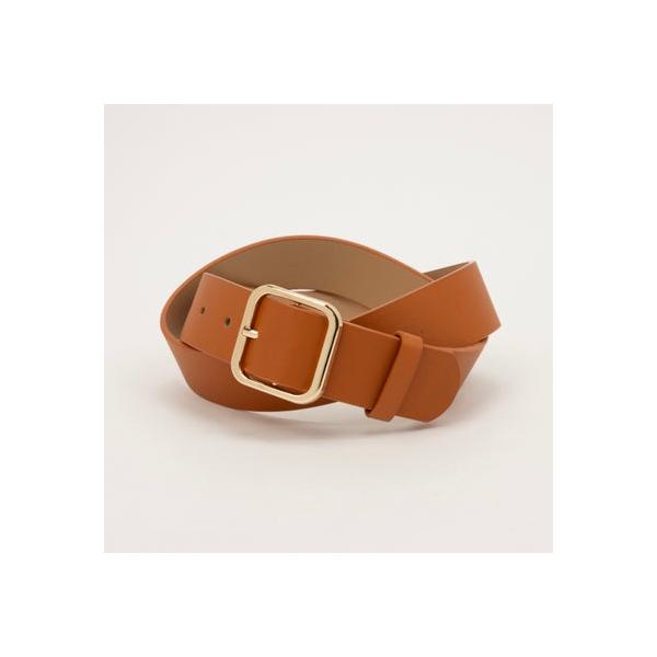 【発売日：2025年10月03日】【ブランド商品番号】sb-belt074 -cagd / 【ブランド名】STYLEBLOCK（スタイルブロック） / 【色】キャメル×ゴールドバックル / 【素材】合成皮革 合金 / 【原産国】中国