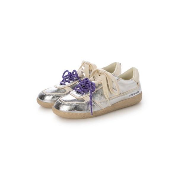 【発売日：2025年12月08日】【ブランド商品番号】S.MADDEN AUGUSTINE-XS SV / 【ブランド名】STEVE MADDEN（スティーブ マデン） / 【色】シルバー / 【表素材】合成皮革 / 【ソール素材】合成素材...