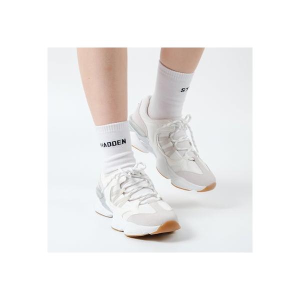 【発売日：2026年02月04日】【ブランド商品番号】S.MADDEN SKYBOX-XS WH / 【ブランド名】STEVE MADDEN（スティーブ マデン） / 【色】ホワイト / 【表素材】合成皮革 / 【ソール素材】合成素材 / ...