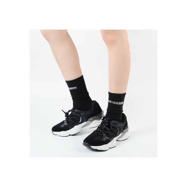 【発売日：2026年02月04日】【ブランド商品番号】S.MADDEN SKYBOX-XS BLK / 【ブランド名】STEVE MADDEN（スティーブ マデン） / 【色】ブラック / 【表素材】合成皮革 / 【ソール素材】合成素材 /...