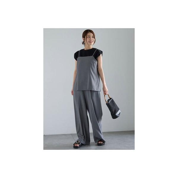 【発売日：2025年07月03日】【ブランド商品番号】2100561-24-12 48 / 【ブランド名】Te chichi（テチチ） / 【色】グレー / 【素材】本体  ポリエステル 96% ポリウレタン 4% 別布部分  ポリエステル...