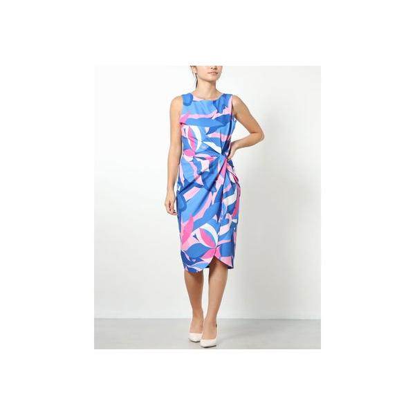 【発売日：2025年03月11日】【ブランド商品番号】TA09062217 Blue/Pink / 【ブランド名】Tahari by Arthur S. Levine（タハリバイアーサーエスドットレバイン） / 【色】ブルー / 【素材】ポ...