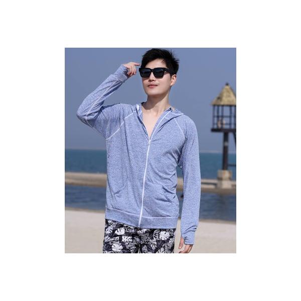 【発売日：2025年02月18日】【ブランド商品番号】rashguard019 3 / 【ブランド名】Teddyshop（テディショップ） / 【色】杢ブルー / 【原産国】MADE IN CHINA