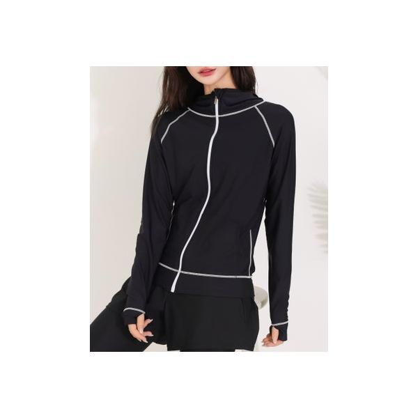 【発売日：2025年02月19日】【ブランド商品番号】rashguard002 17 / 【ブランド名】Teddyshop（テディショップ） / 【色】ブラック×ホワイト / 【原産国】MADE IN CHINA