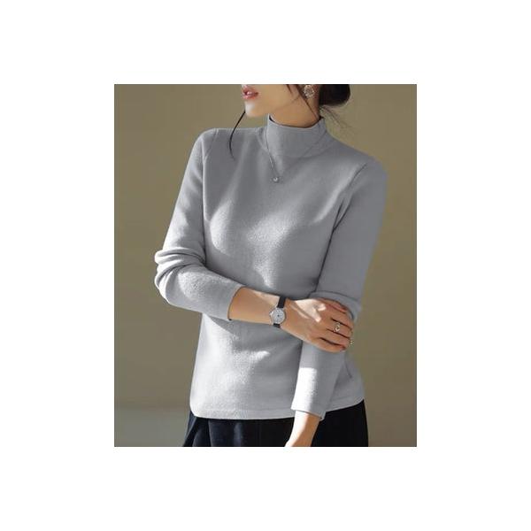 【発売日：2025年11月18日】【ブランド商品番号】tops2264 C：グレー / 【ブランド名】Teddyshop（テディショップ） / 【色】C：グレー / 【素材】80％ ポリエステル 18％ レーヨン 2％ ポリウレタン / 【...