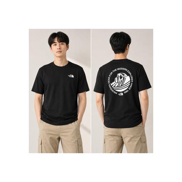 【発売日：2026年05月13日】【ブランド商品番号】nf0a8ga7 jk3 / 【ブランド名】THE NORTH FACE（ザ・ノース・フェイス） / 【色】ブラック / 【素材】綿60%、ポリエステル40%