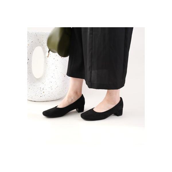 【発売日：2026年01月14日】【ブランド商品番号】261002000 -2303-BLK-S / 【ブランド名】Lirio blanco（リリオブランコ） / 【色】2303（ブラックスエード） / 【表素材】合成皮革 / 【裏素材】生...