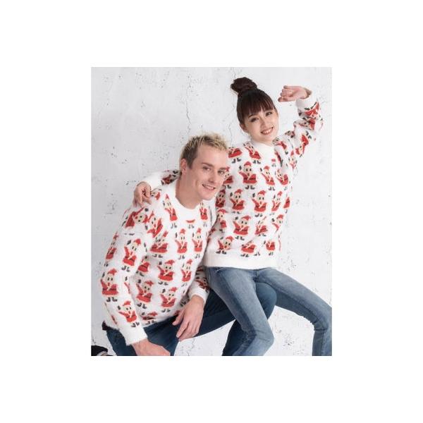 【発売日：2025年03月06日】【ブランド商品番号】ugrychristmassweater 016white / 【ブランド名】UGLY（アグリー） / 【色】ホワイト