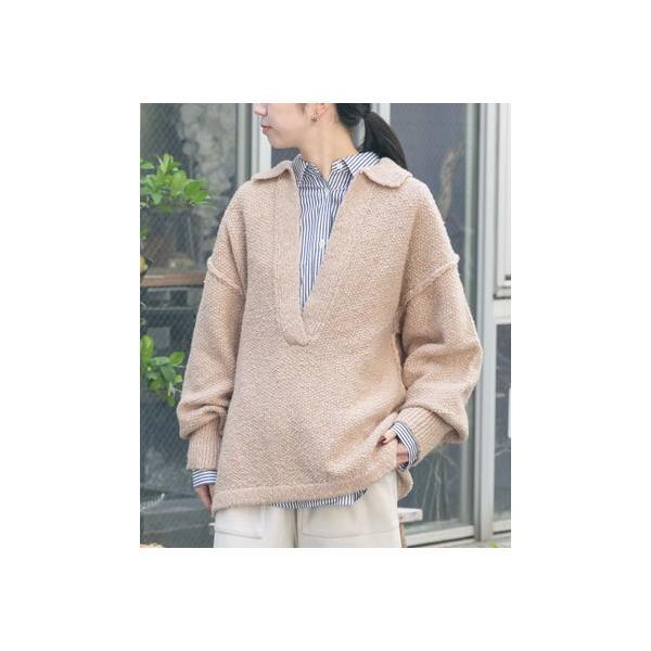 【発売日：2025年11月07日】【ブランド商品番号】FEA7-22S065 1018 / 【ブランド名】EKAL（エカル） / 【色】ベージュ / 【素材】毛42% ナイロン34% アクリル24% / 【原産国】中国 / 【洗濯表記】-