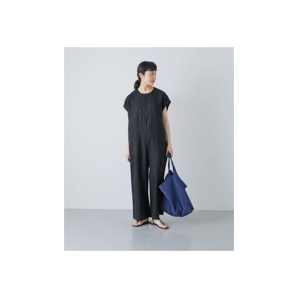 【発売日：2026年04月21日】【ブランド商品番号】GA26230-2040210 105 / 【ブランド名】かぐれ（カグレ） / 【色】ブラック / 【素材】リネン100% / 【原産国】中国 / 【洗濯表記】-