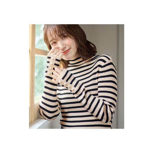 【発売日：2025年03月06日】【ブランド商品番号】271831 BOR / 【ブランド名】Viola e Viola（ヴィオラ エ ヴィオラ） / 【色】ボーダー / 【素材】レーヨン53%・ポリエステル28%・ナイロン19% / 【洗...