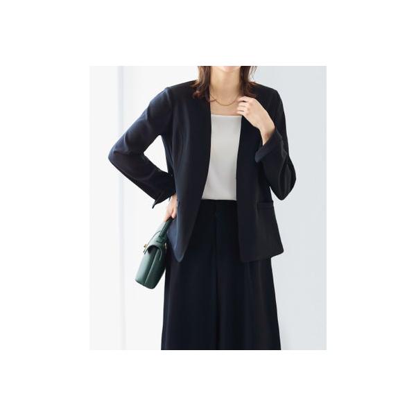 【発売日：2025年12月19日】【ブランド商品番号】272168 NE / 【ブランド名】Viola e Viola（ヴィオラ エ ヴィオラ） / 【色】ネイビー / 【素材】【ジャケット】 ■ 品質／＜表地＞ポリエステル96％ ポリウレ...