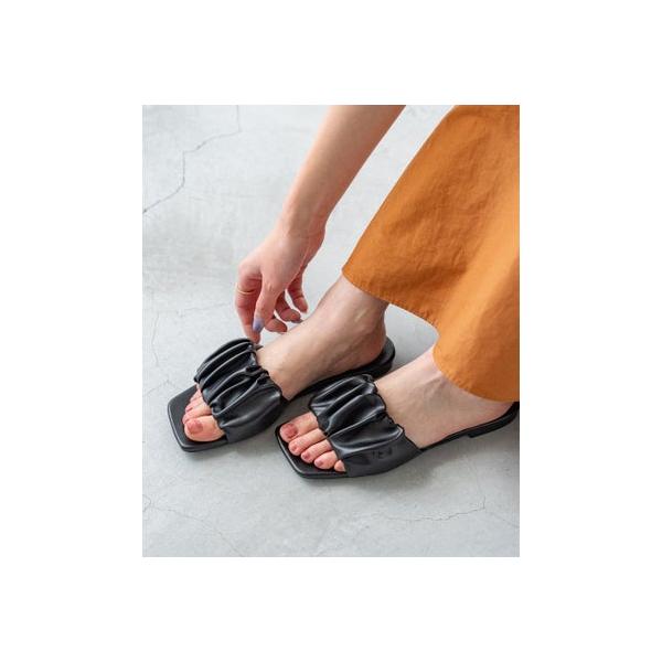 【発売日：2025年03月25日】【ブランド商品番号】21093 03n1025 / 【ブランド名】welleg（ウェレッグ） / 【色】1025ブラックギャザーPU / 【表素材】合成皮革 / 【原産国】中国